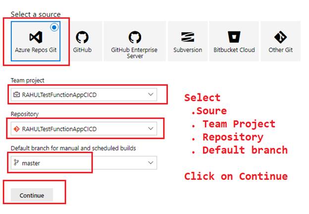 Azure Devops Ci Cd Build And Release Pipeline Azure Function